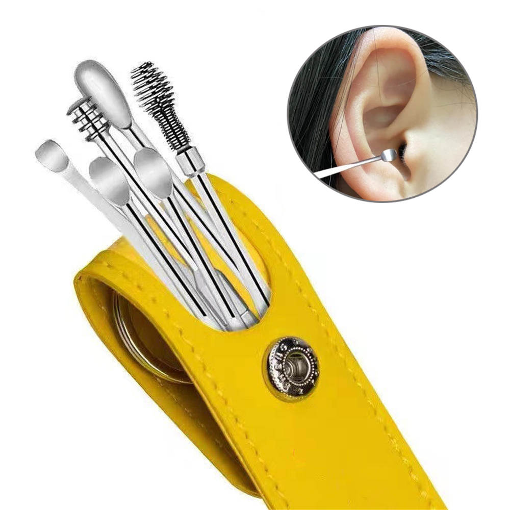 Ear Wax Cleaner Set - 6 Pieces Ear Wax Removal Kit For Adult and ...