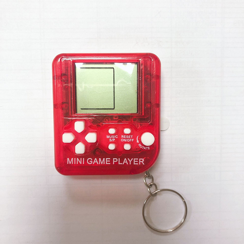 Pocket Mini Game Machine Keychain Backpack Pendant Classic Nostalgic ...
