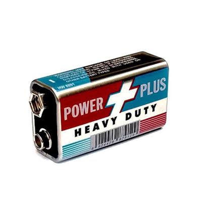 Power Plus Heavy Duty Original 9V Battery | Power Plus 9V Battery ...