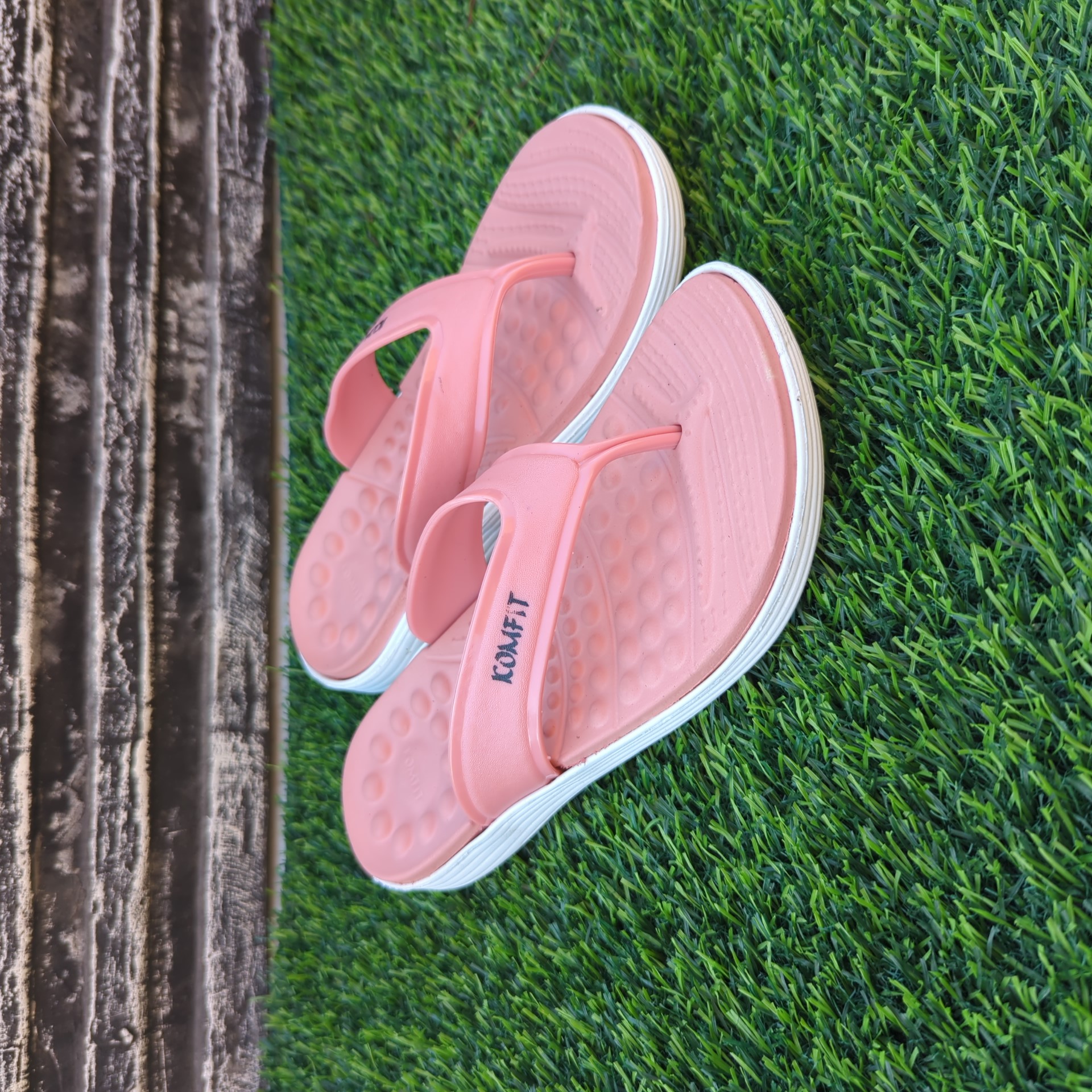 Plastic Massager Flip Flop Slippers for Women – Soft, Waterproof ...