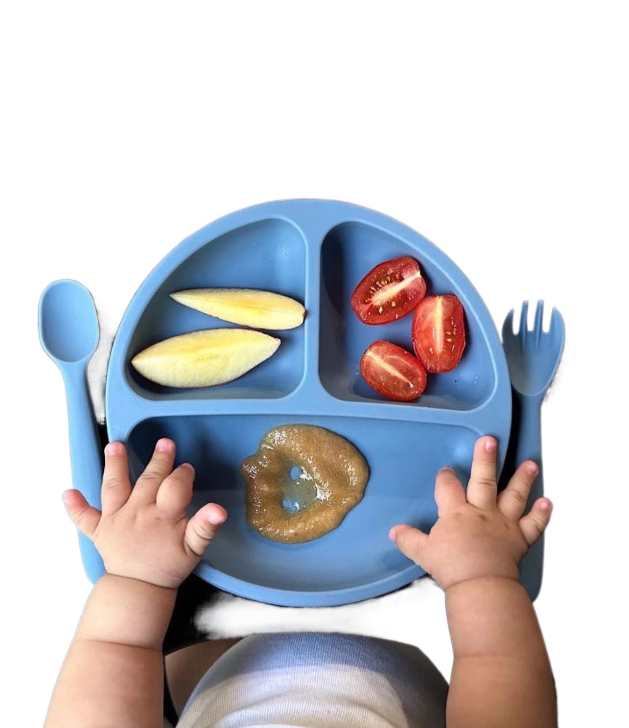 Lila & Jack- 4PC Silicone Baby Meal Set- BPA Free, Non Toxic, 100% Food ...