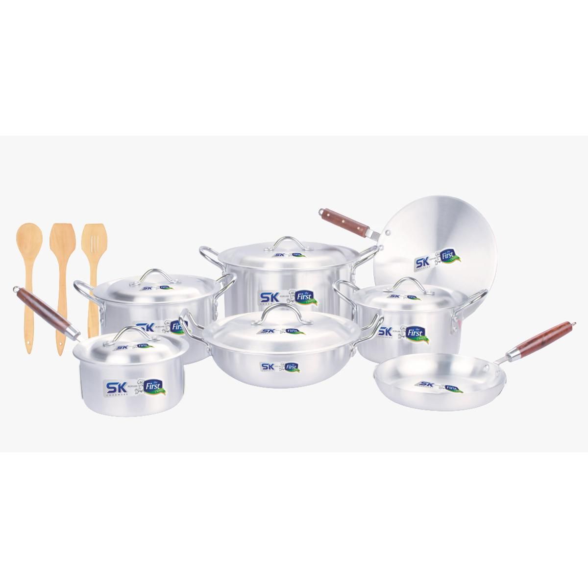 Cookware 15 Pcs Set Executive cookware SK set aluminum cookware set ...