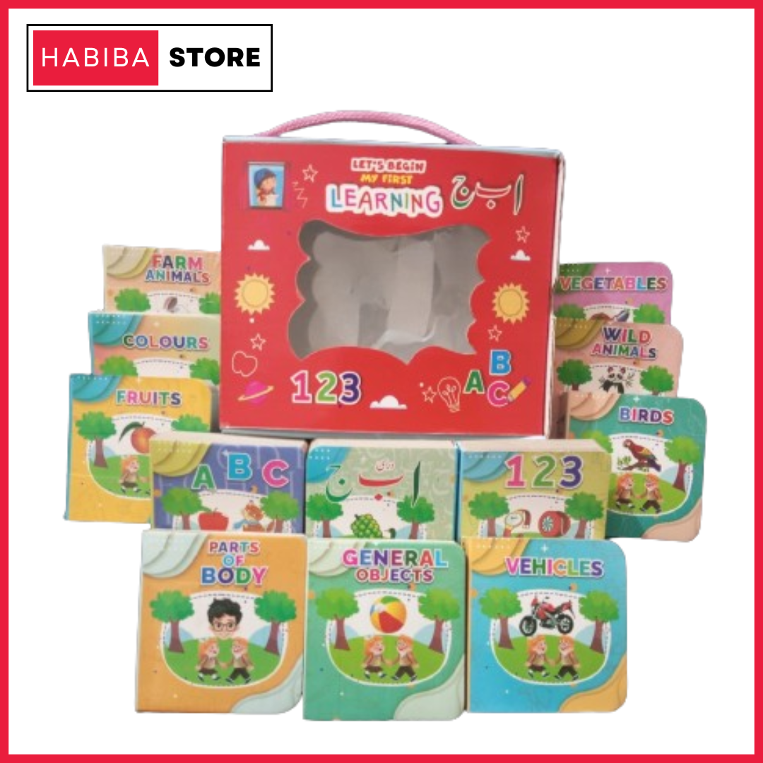 12 in 1 Little Learning Library Books for Montessori First Preschool ...