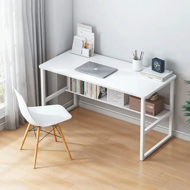 Modern Computer Desk, 48 x 24 inch Large Office Desk Computer Table ...