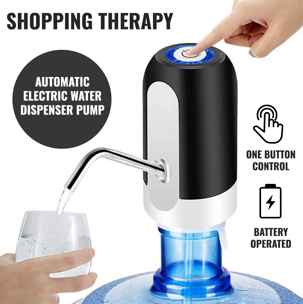 WIRELESS SMART ELECTRIC WATER PUMP - WATER BOTTLE PUMP DISPENSER ...