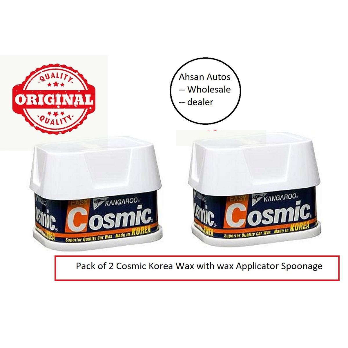Cosmic Hard wax Made in Korea with Applicator sponge inside Pack of 2 ...