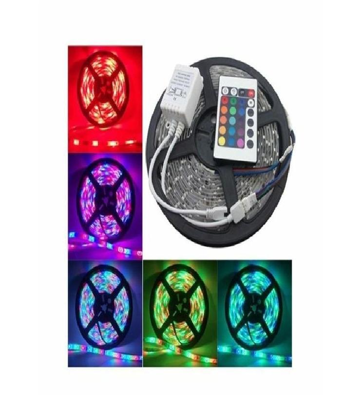RGB Remote Control Color Changing LED Strip light | Daraz.pk