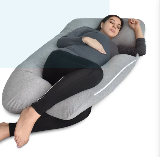 Maternity Pillow | Full Body Support Pillow With Inner - Ball Fiber ...