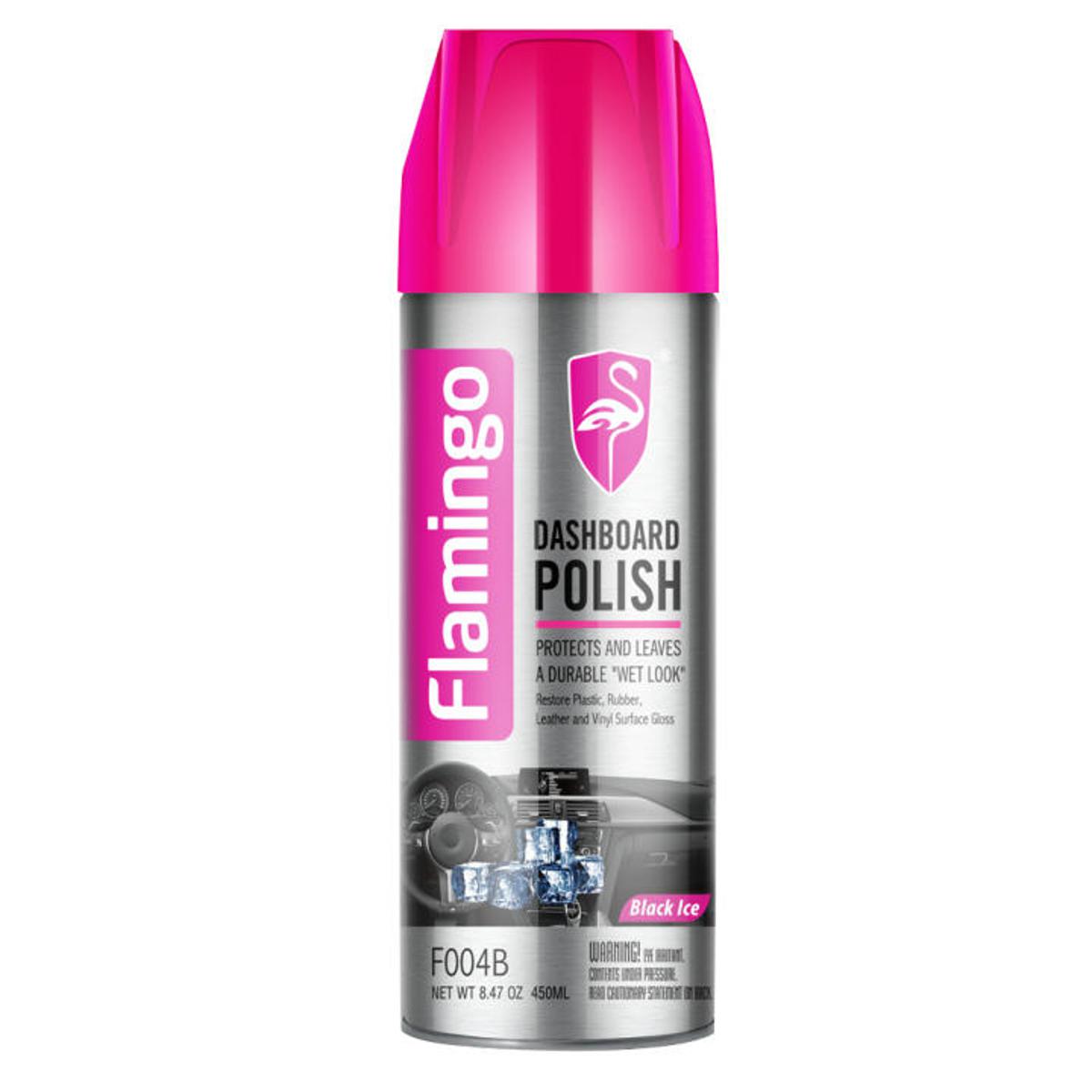Flamingo Dashboard Polish – 450 ml – Black Ice | Daraz.pk
