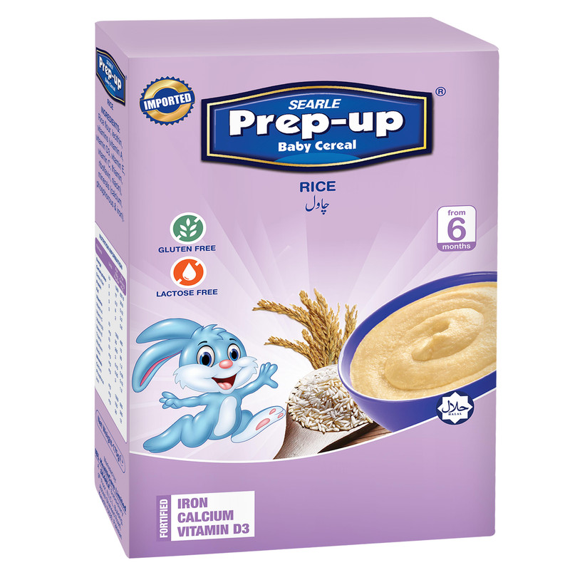 Pack of 5 Prep-Up Baby Cereal - Rice - 175g | Daraz.pk