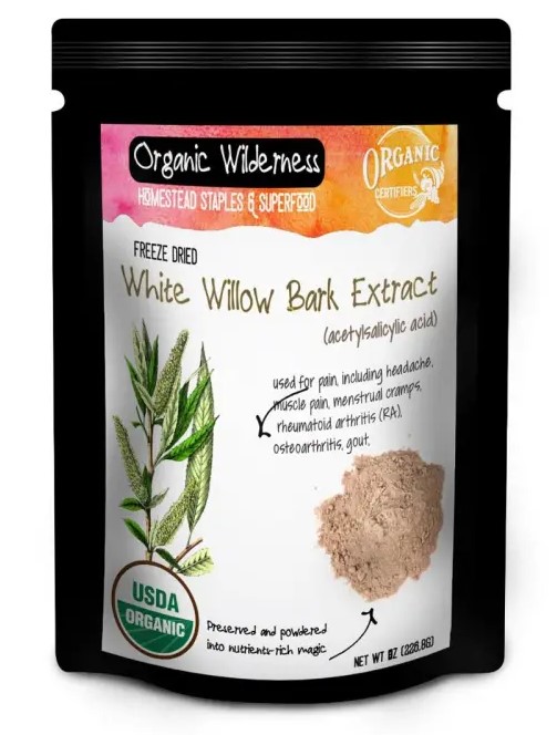 White_Willow bark Powder 227gm | Daraz.pk