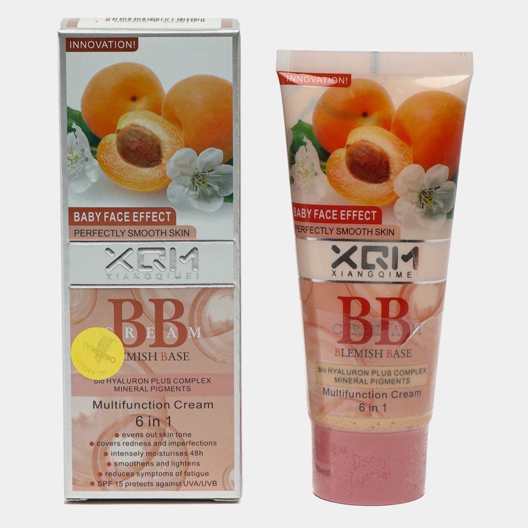 XQM BB Cream Blemish Base 6 in 1 Multifunction Cream Baby Face Foundation Effect With SPF 35 ...