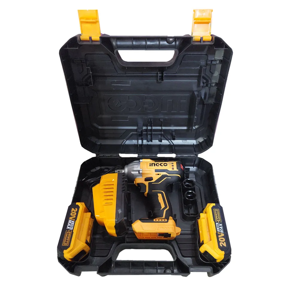 Ingco CIWLI2038 Impact Wrench with Tool Shop