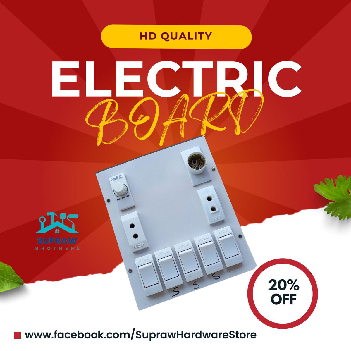 Electric Board for Wall | Customizable Electric Boards with HD Quality ...