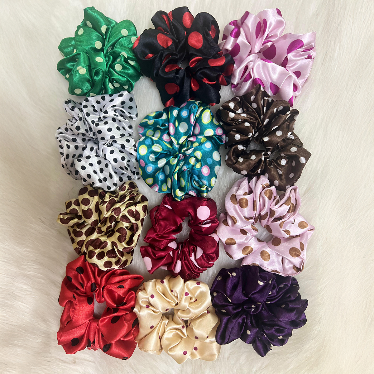 Pack of 3 | 6 | 9 | 12 Trending Polka Dot Multi & bLACK Color ...