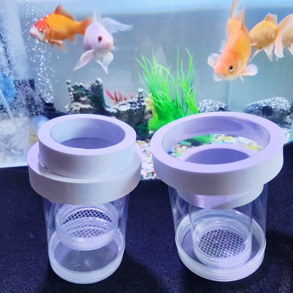 Durable Plastic Mesh Floating Hatching Box Transparent Shrimp Guppy ...