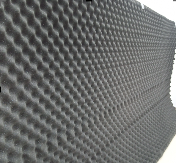 Acaustic Sound Proofing Studio Sheet 6x3 feets Prevents Echo & Damps ...