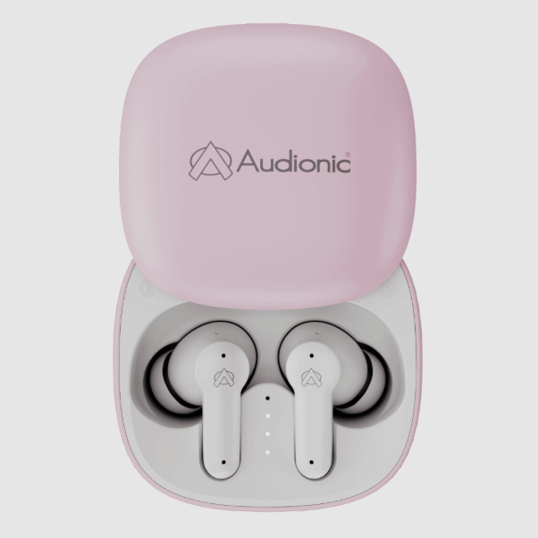 Audionic Airbud 550 Quad MIC ENC Earbuds - Gaming Mode - IPx4 Water ...
