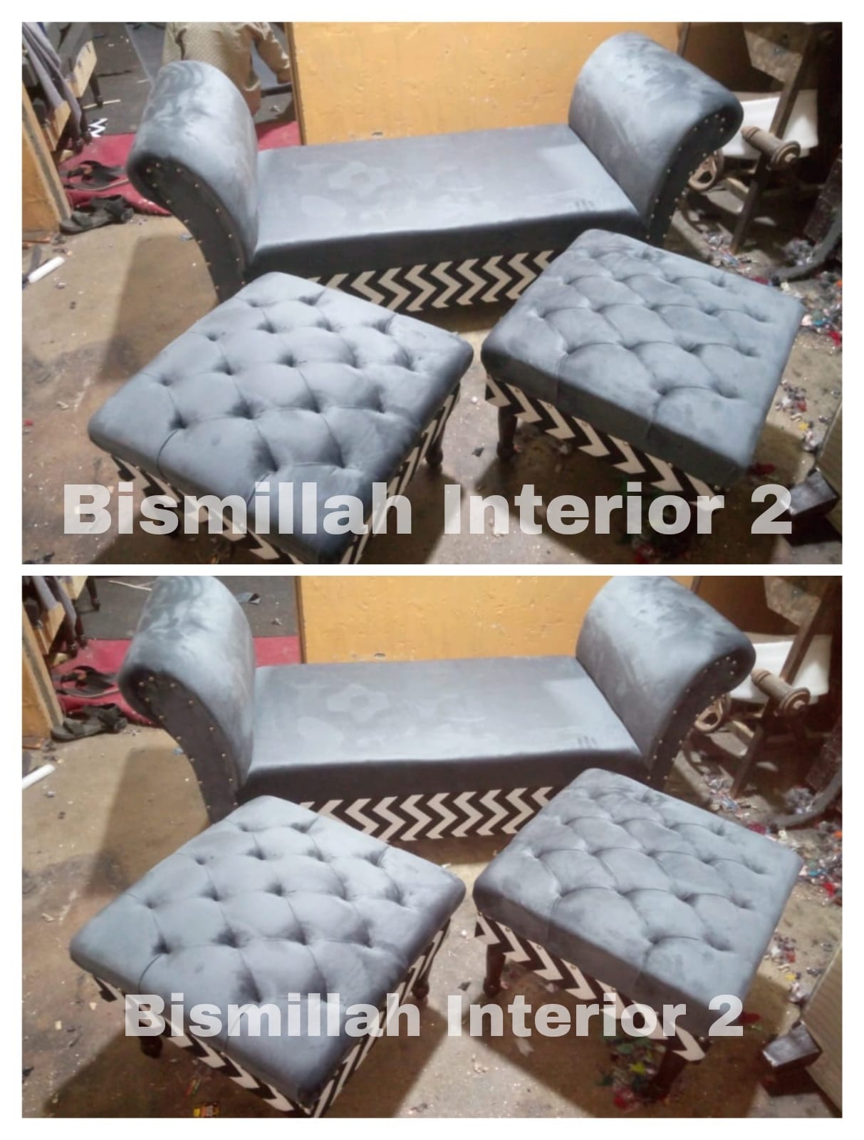 4 Seater Sethi Set Sofa important Malai velvet 5 years guarantee Sale ...