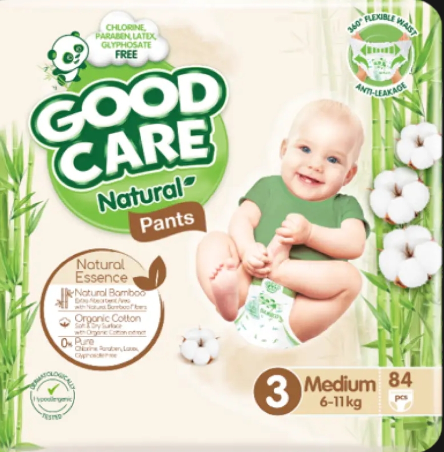 GoodCare Natural Pants Size 03 (84 Pieces) | Daraz.pk