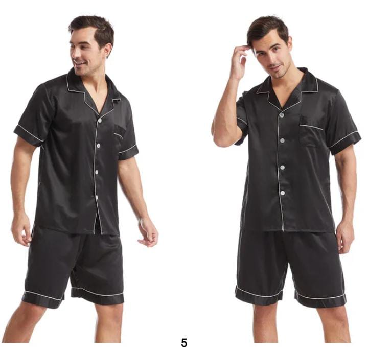 Men Night suit / Groom Short Nighty / Luxury Nightwear for Men / Men ...