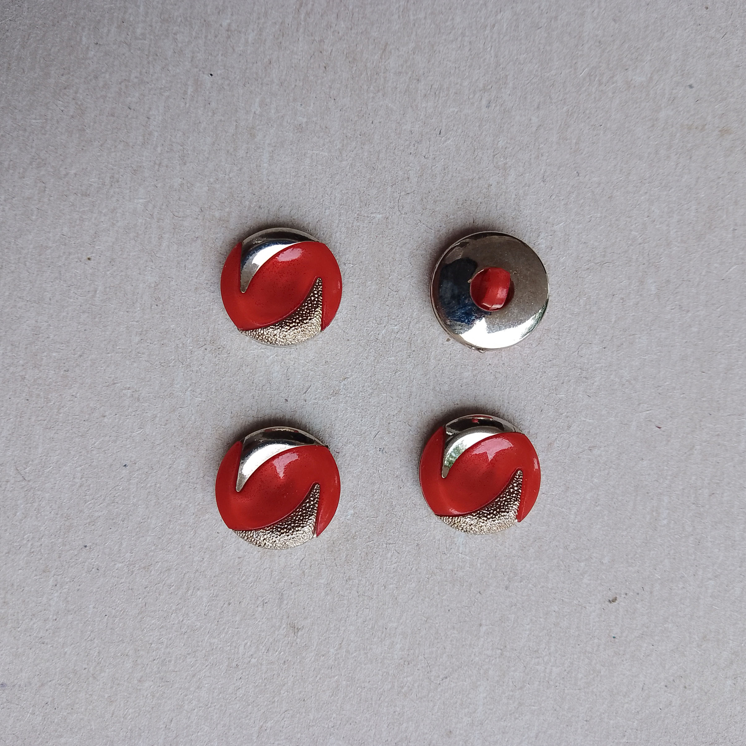 4-Pieces Pretty Fancy Decorative Buttons | Fancy Buttons for Men/Women ...