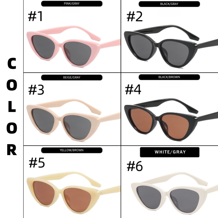 Dincior Sweet Girl Cat Eyes Sunglasses Women Eyeglasses New Female Male ...