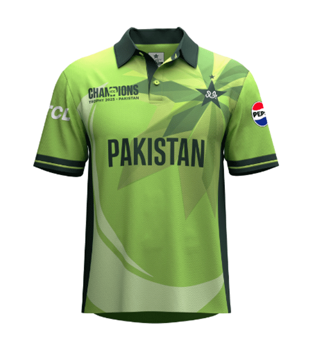 GENUINE Pakistan Cricket Team Champions Trophy 2025 T shirt Jersey PCB ...