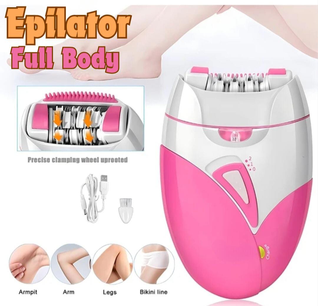 Rechargeable Epilator For Women Full Body Dual Speed Threading Machine ...