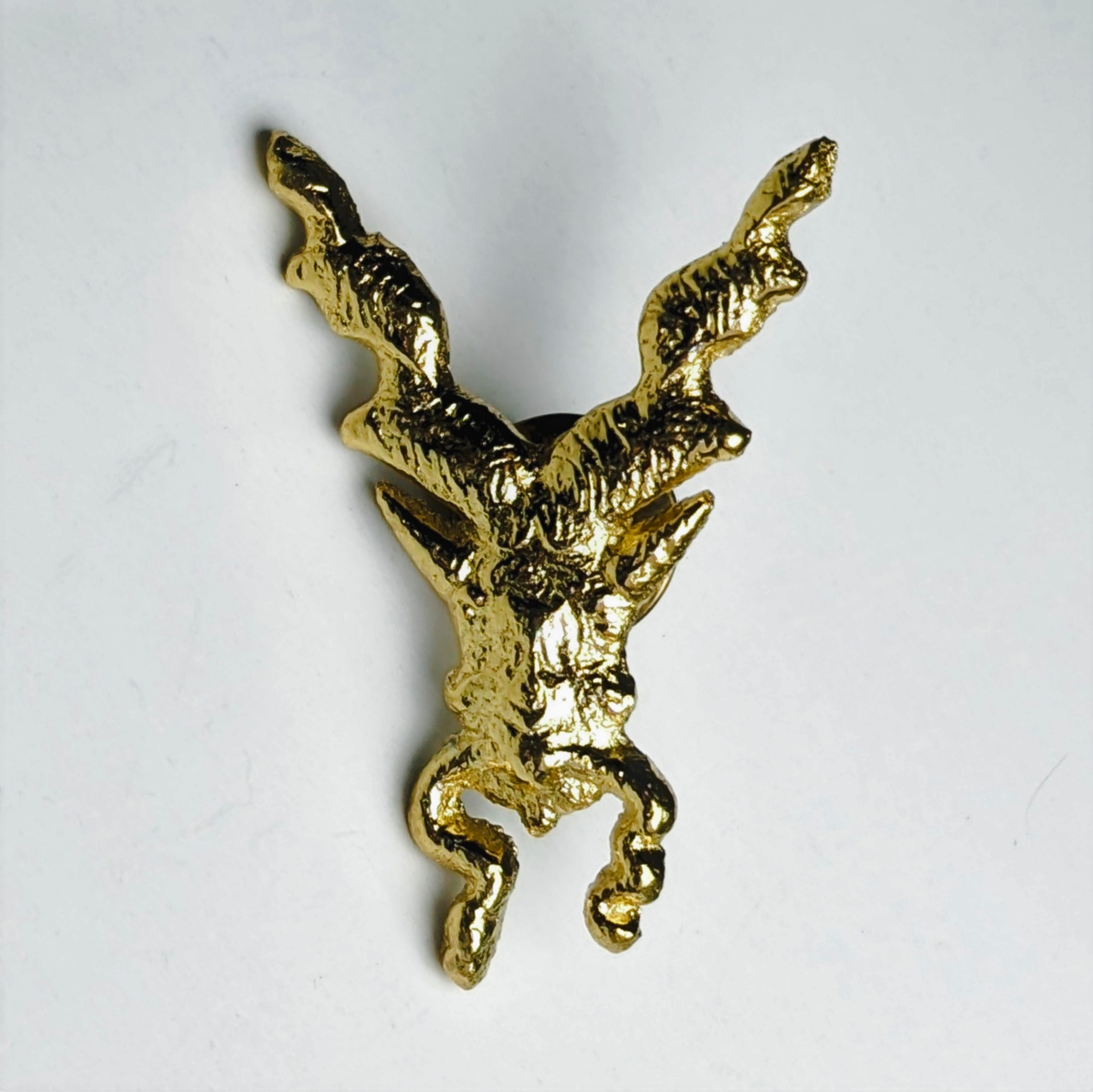 Markhor Badge Brooch Lapel Pin Markhor Shape Golden Markhor | Daraz.pk