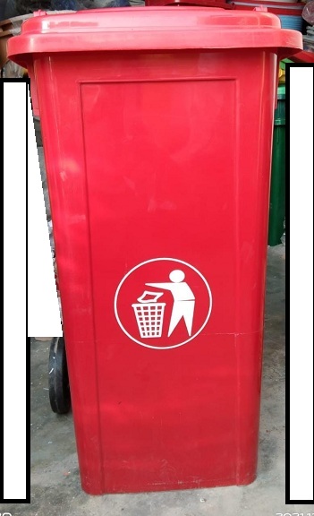 Dustbin 240 liters with wheels / Big size dustbin / dustbin big size ...