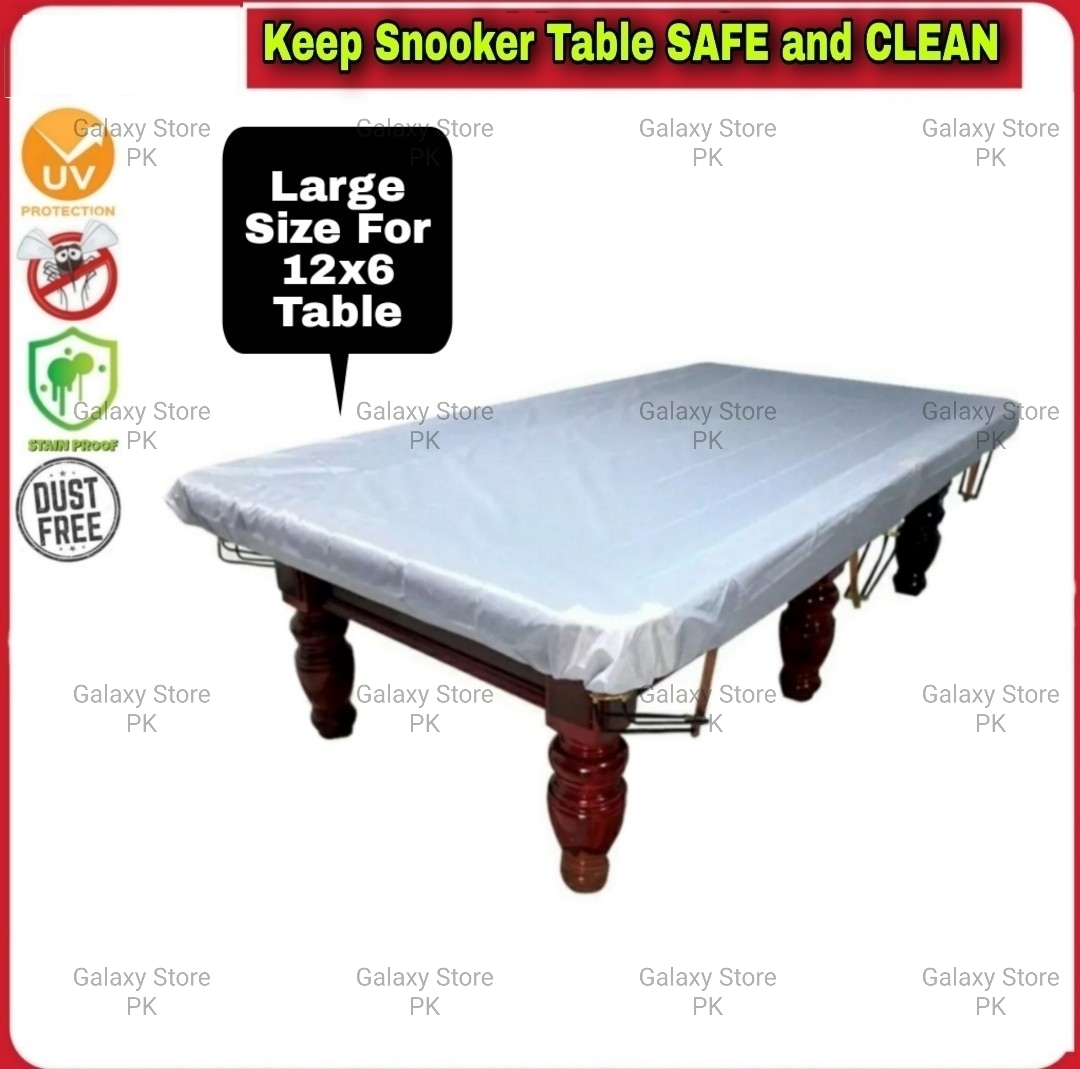 Snooker Table Protector COVER - Water Dust Proof Parachute Quality ...