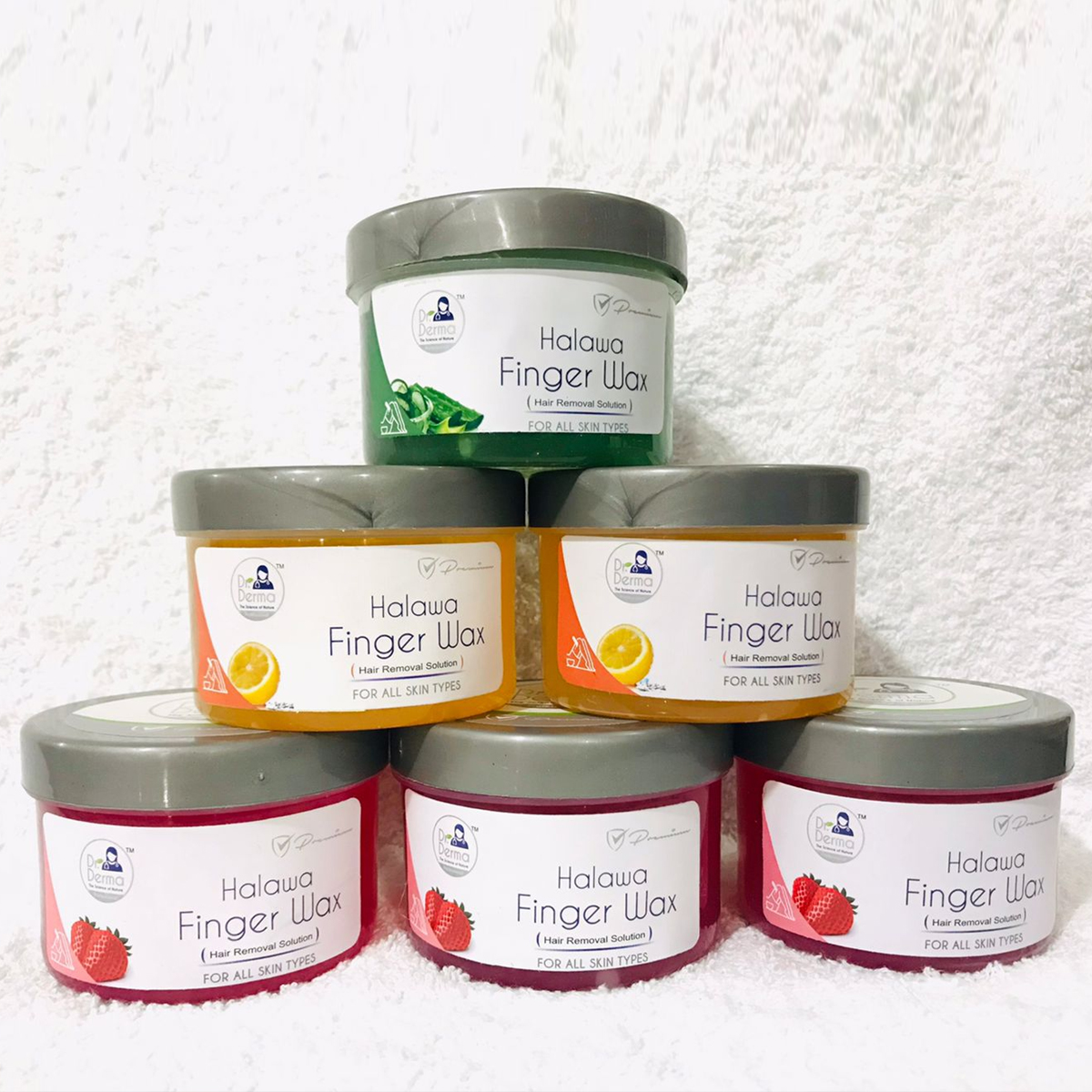 Halawa Finger Wax Professional Series Strong Waxing For Body Hair ...