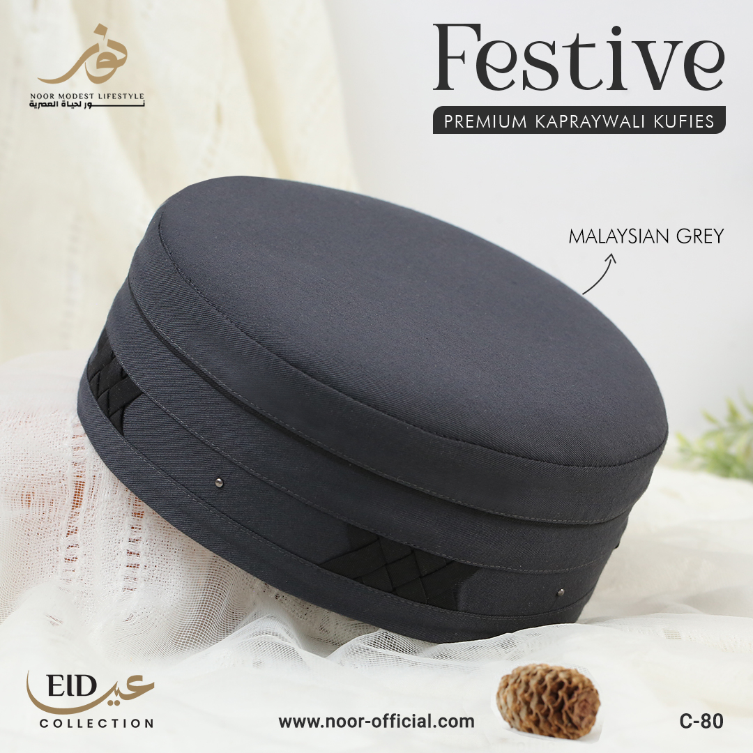 Premium Quality Festive Koofi Prayer Cap Namaz Topi Islamic Hat For Men ...
