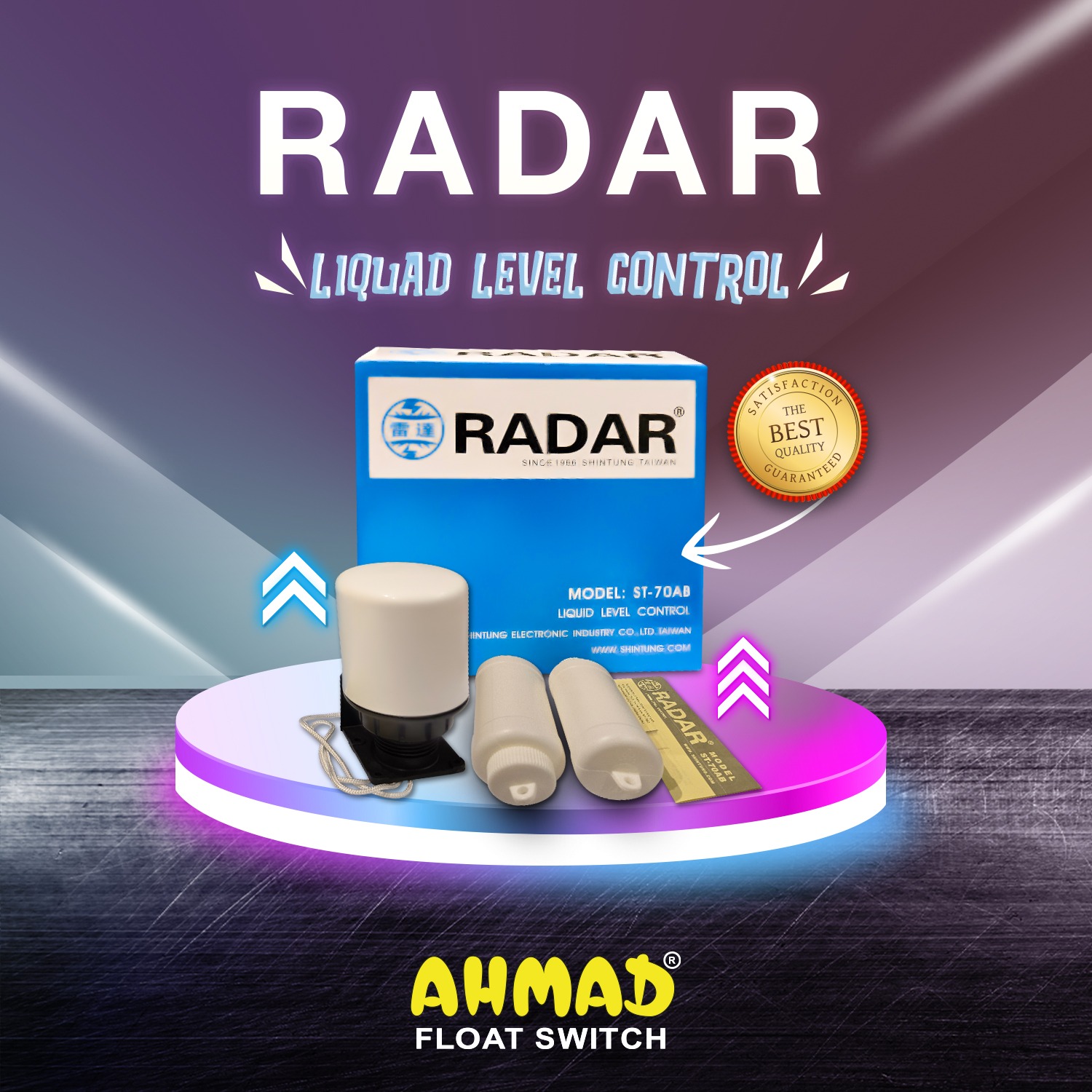 RADAR automatic ON/OFF Water Level control switch ST-70AB Made in china | Daraz.pk