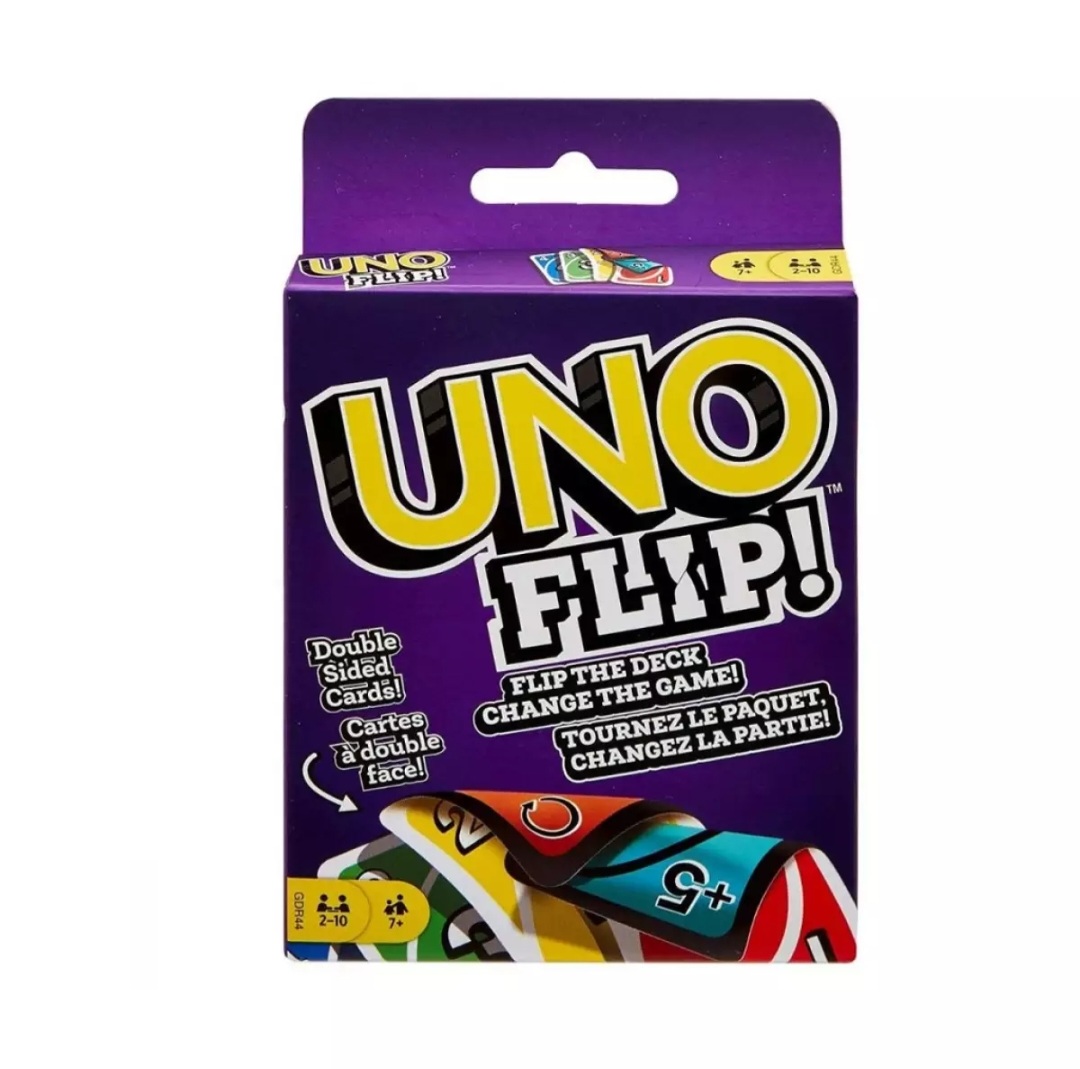 Uno Flip Card Games with 112 Cards Laminated | Daraz.pk