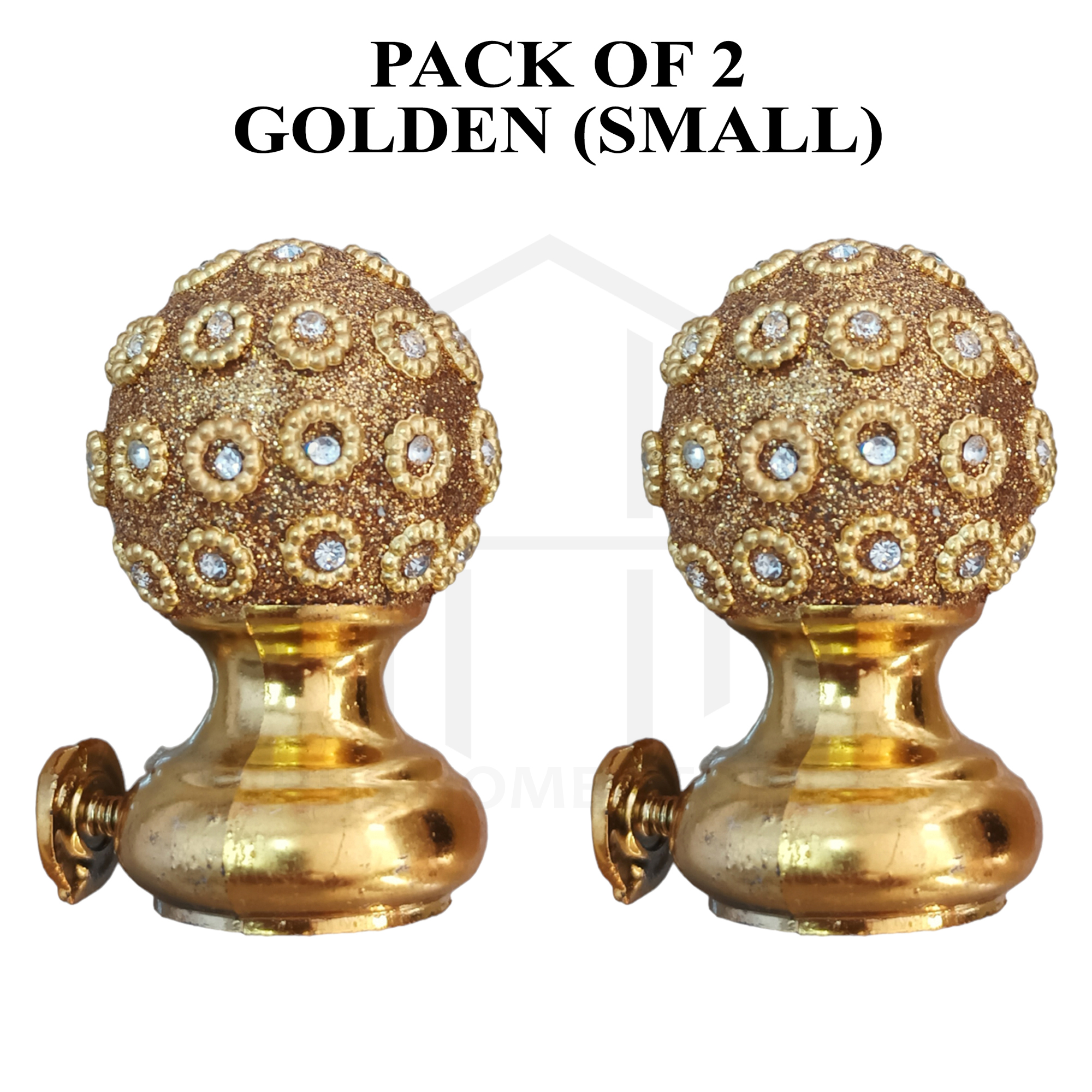 curtain rod end stopper , PVC small durable curtain knobs, copper ...