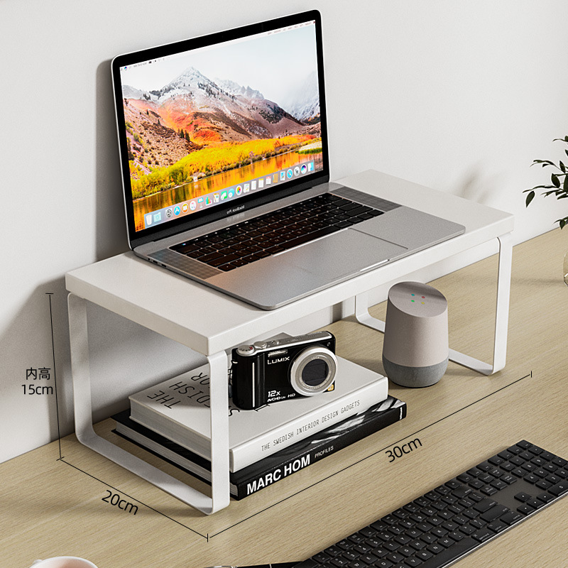 Monitor booster shelf, desktop computer monitor, screen base, elevation ...