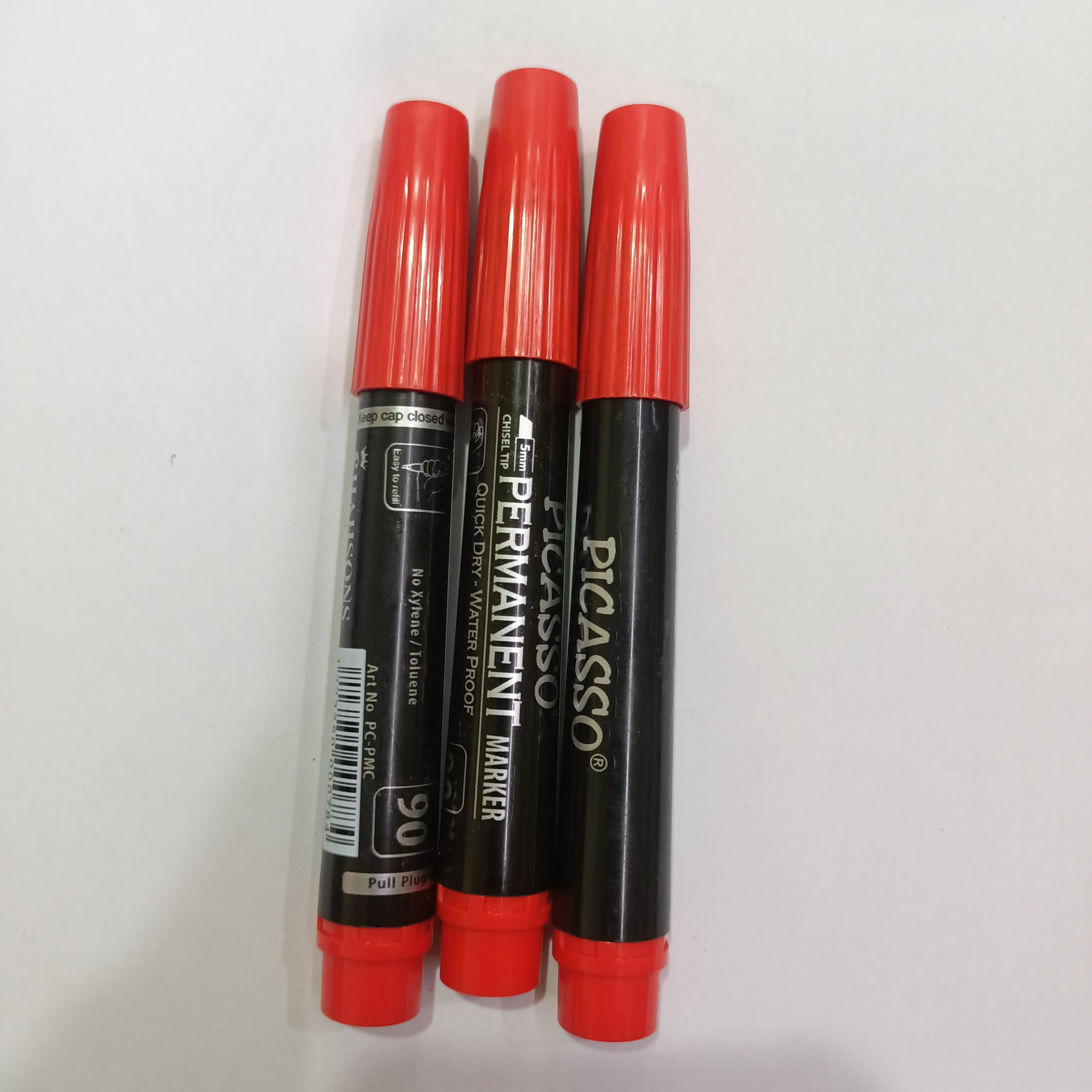 Picasso Permanent Marker in 4 Colors Easy To Refill - Office Stationery ...