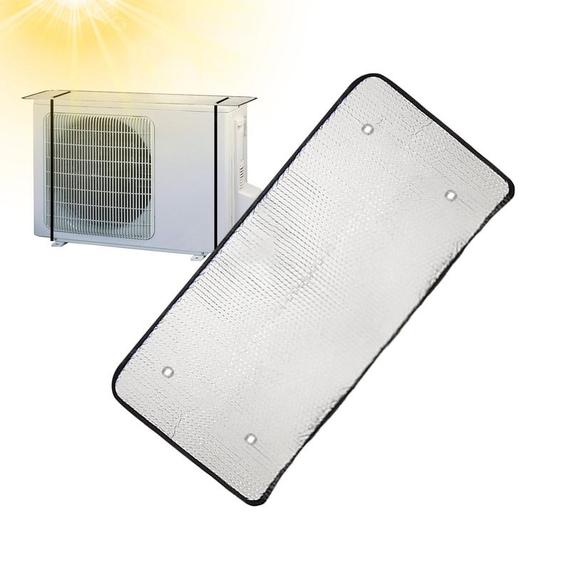 Outdoor Air Conditioning Cover Air Conditioner Aluminium Foil Sun Shade ...