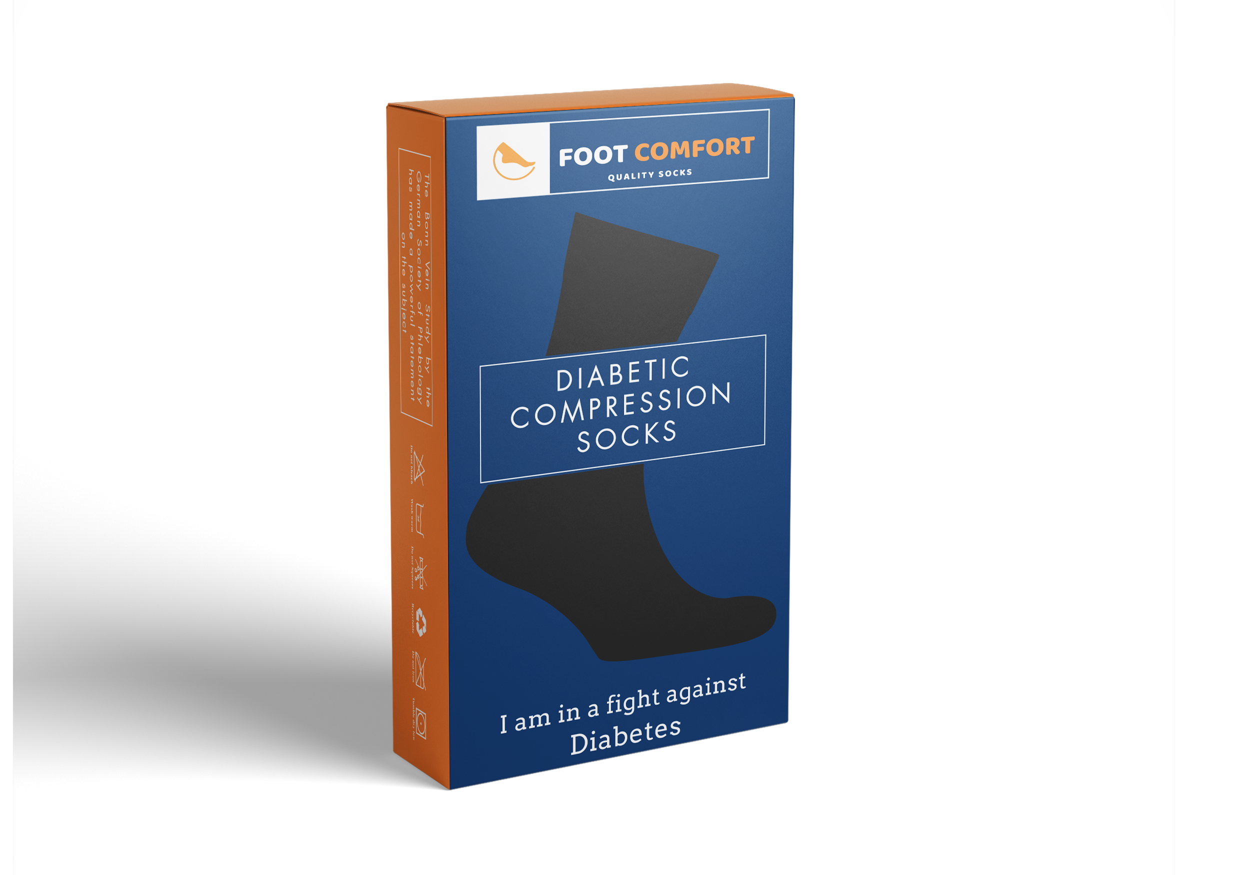 Diabetic Socks for Men & Women - Soft Cotton, Non-Binding, Seamless Toe ...