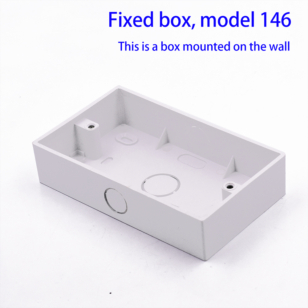 Delviz External Mounting Box for 146*86mm Standard Wall Switch Plastic ...