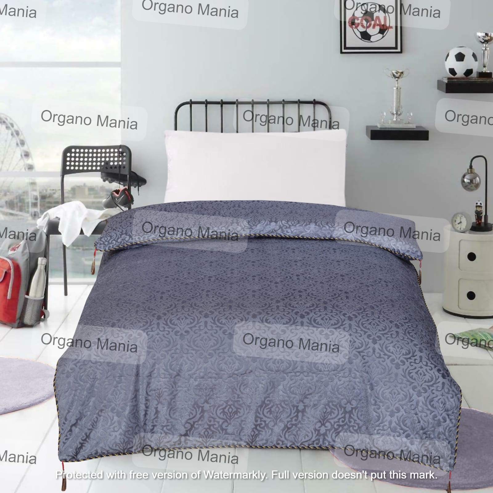 Embossed Velvet Razai Cover/ Velvet Lehaf Cover/ Duvet cover | Daraz.pk