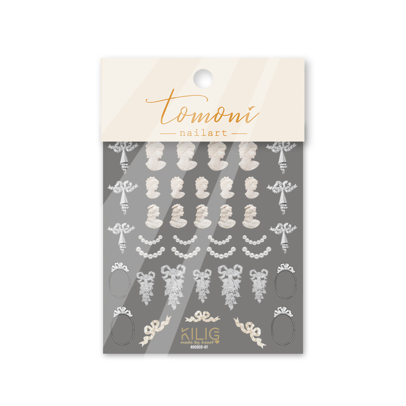 tomoni sticker KILIG collaboration Japanese manicure nail sticker ...
