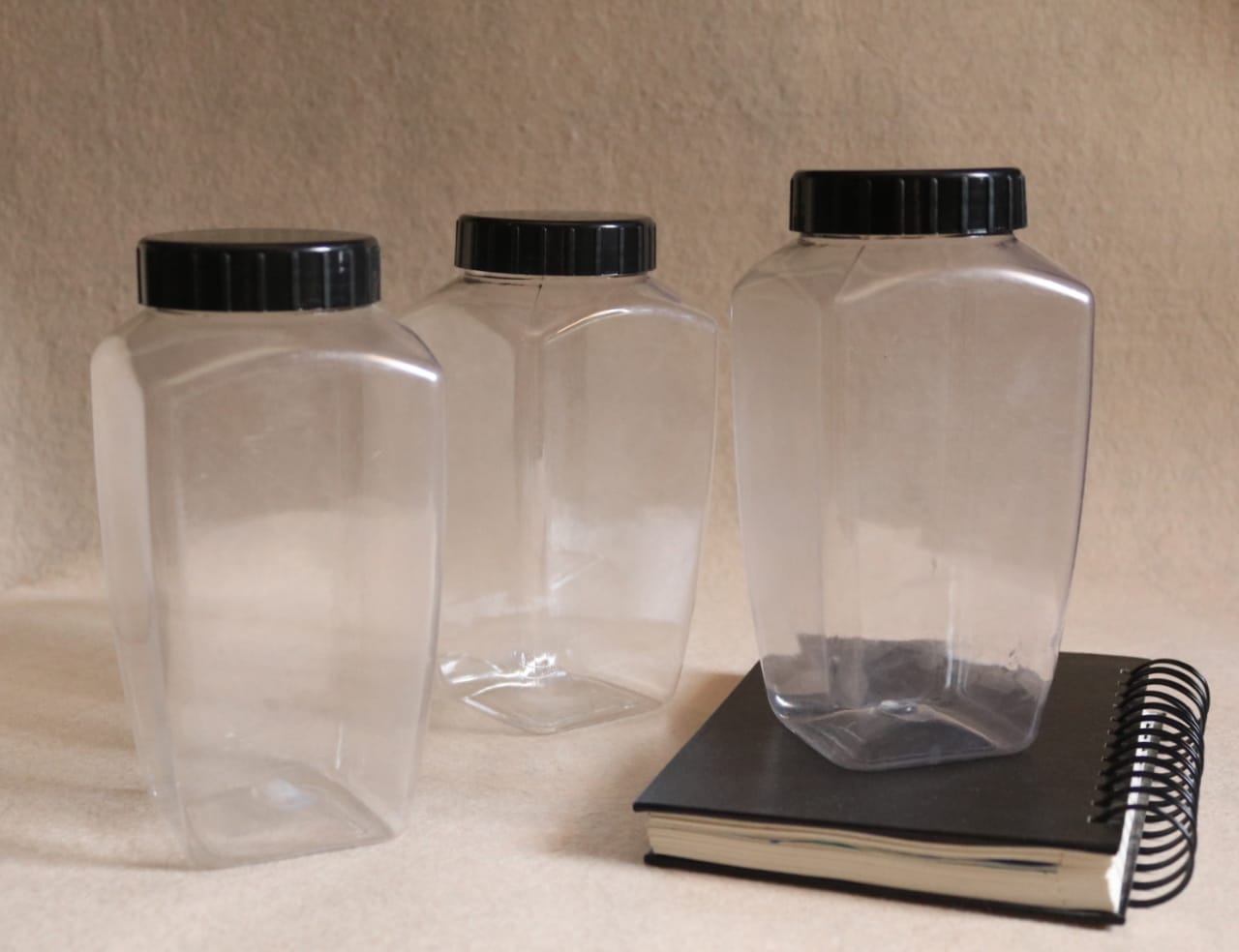 Pack of 6 Pcs Kitchen Jars - 800 GMS (SUGER) STORAGE JAR - JARS SET ...