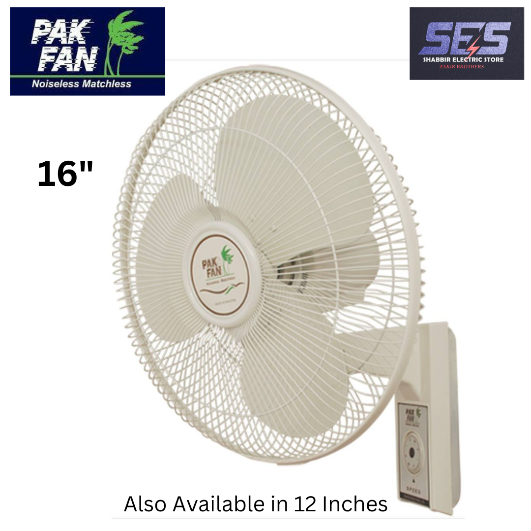 PAK Fans Wall mounted Bracket Fan - Deluxe Model 16 inches - Copper ...