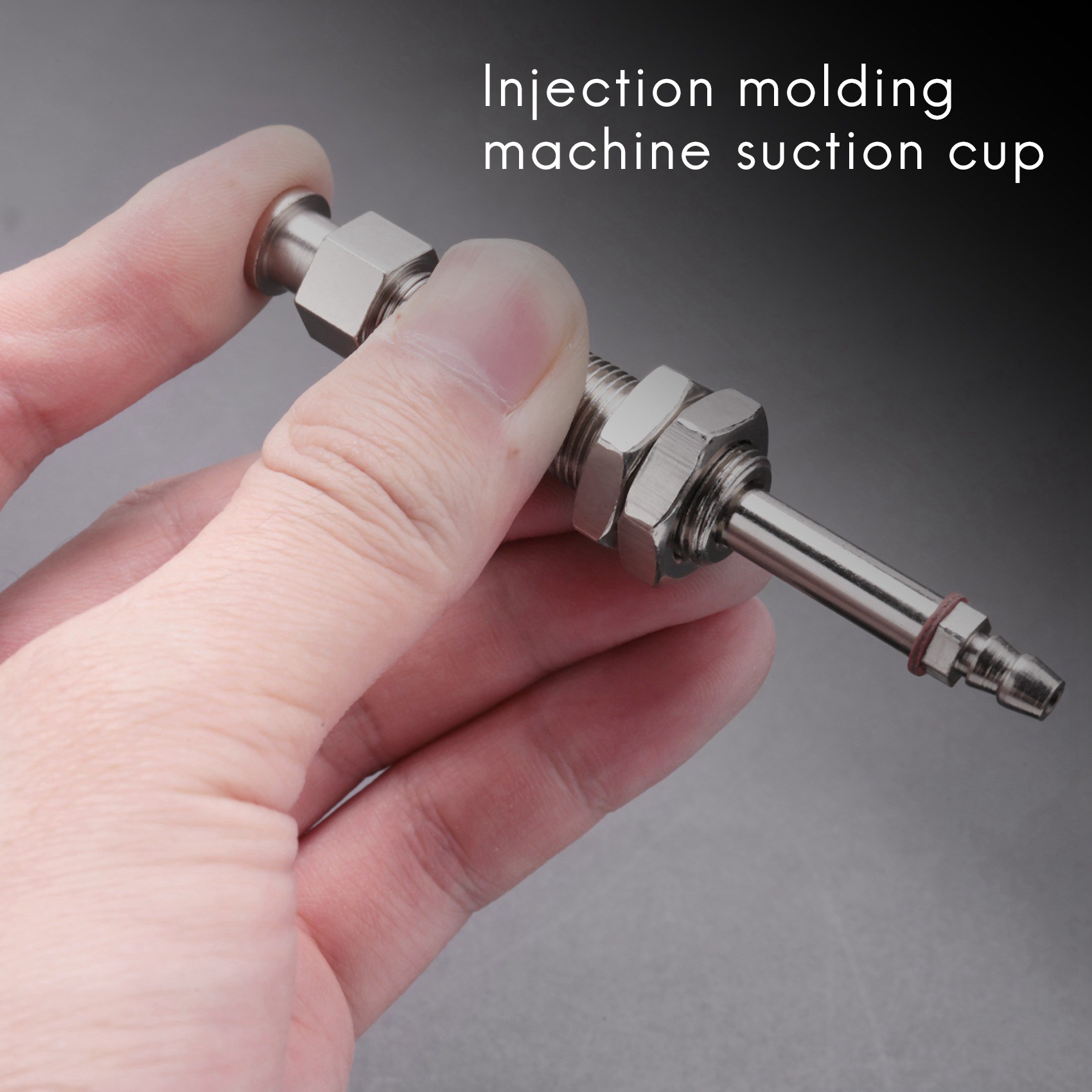 2X 86mm Suction Cup Bracket Hexagonal Bushing Thread Vacuum Cup Liquid ...