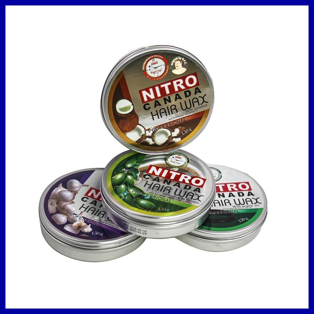 Nitro Canada Hair Wax 150 Grams, hair styling gel wax for women and men ...