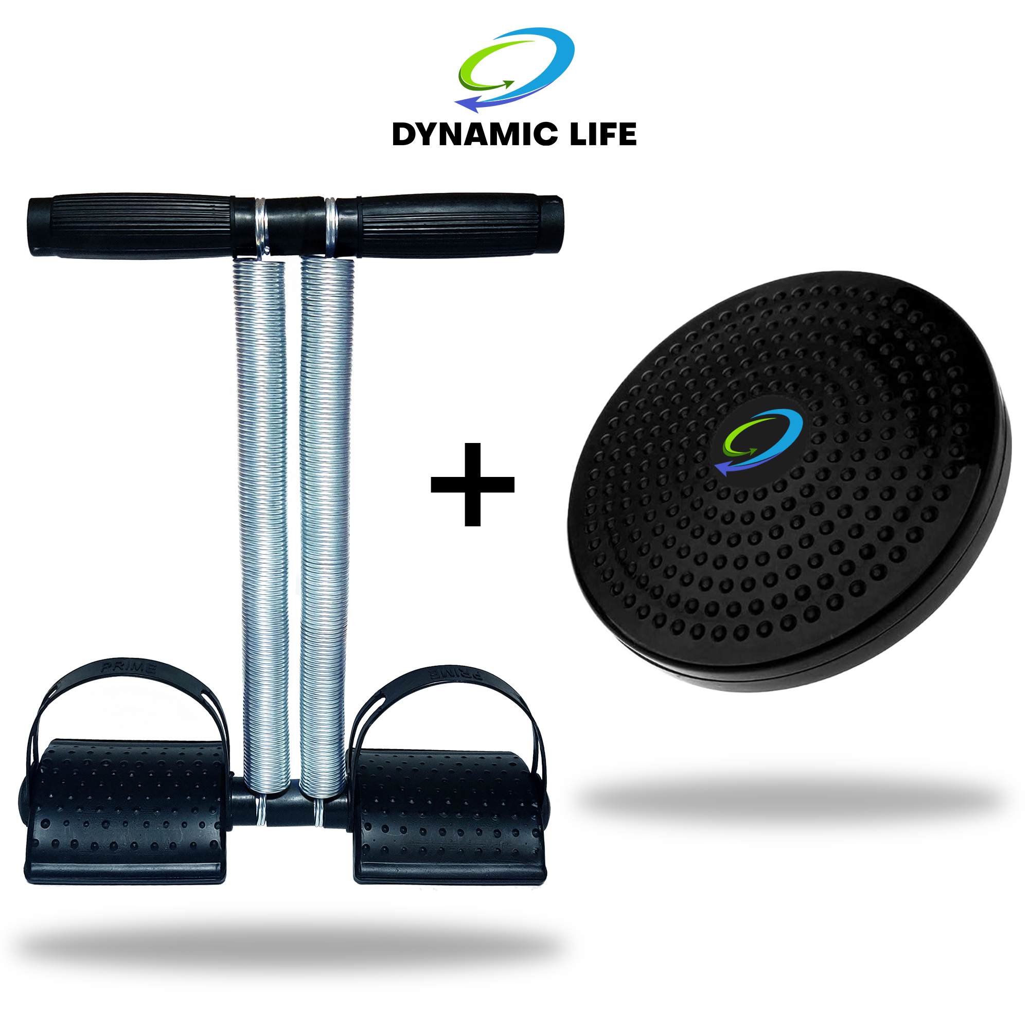 Dynamic Life Tummy Trimmer Double Spring & Twister Plate Disc High ...