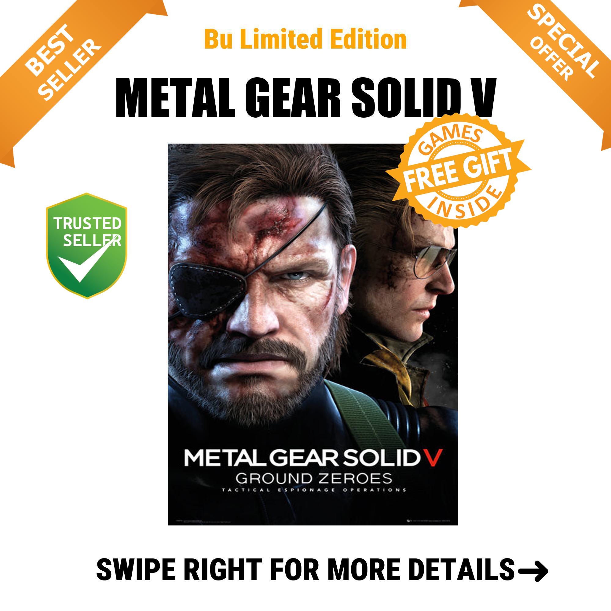METAL GEAR SOLID V - GAME FOR PC (GOOGLE DRIVE/ MEDIAFIRE) - QR CODE ...